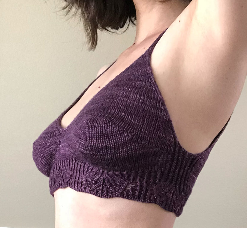 Nurture Bralette - Knitting Pattern – Celine Feyten Designs